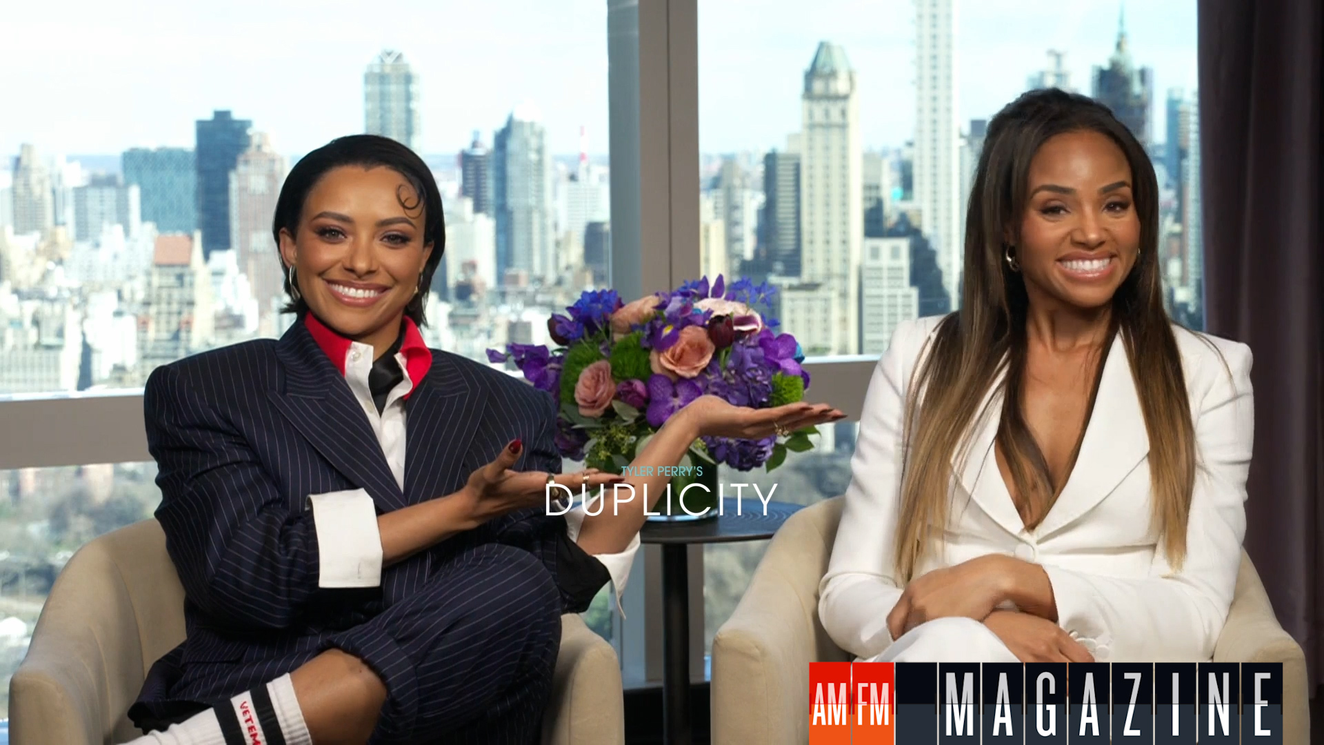 Kat Graham and Meagan Tandy On Tyler Perry's DUPLICITY - AMFM Magazine.tv